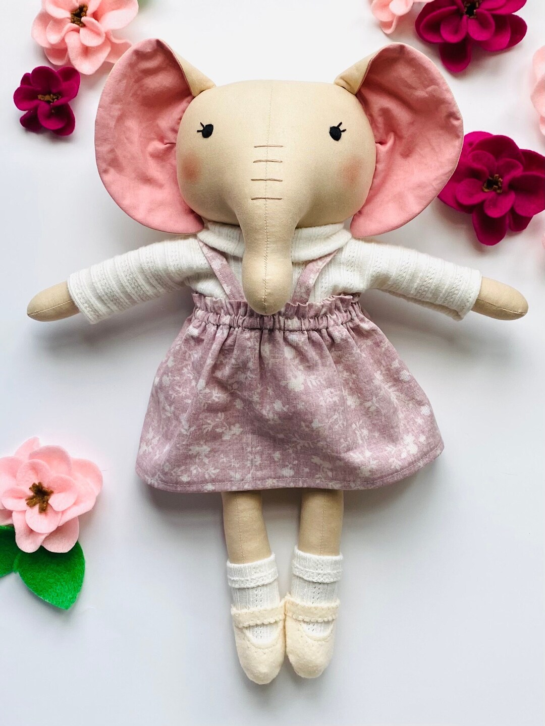 Custom Mouse, Cat, Lamb, Elephant, Deer, Panda, Bear, Dog, or Fox Rag ...