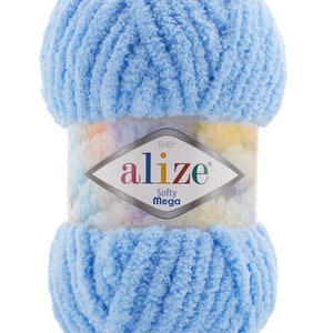 Alize Softy Mega Yarn - Etsy