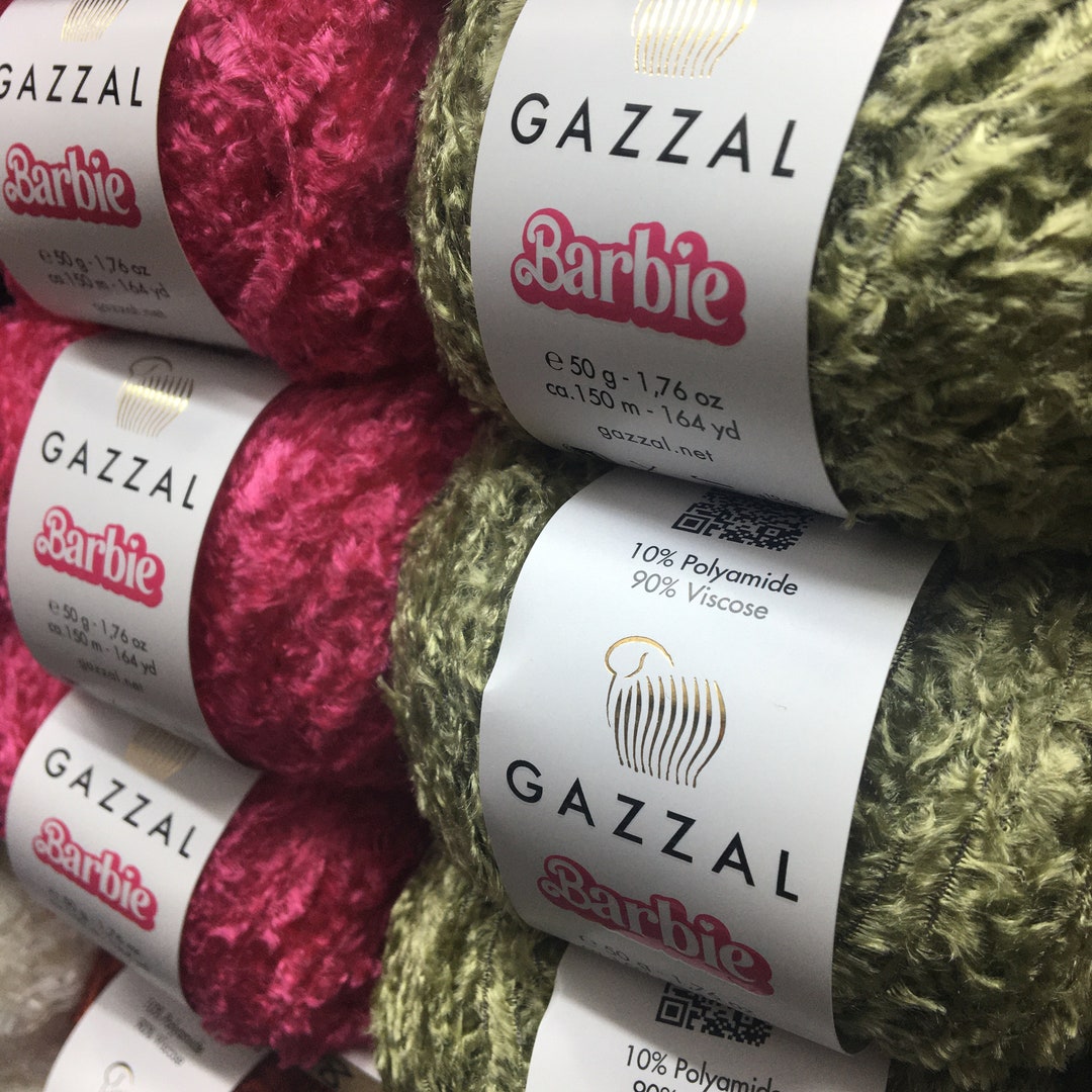 NEW Gazzal Barbie Yarn - Etsy