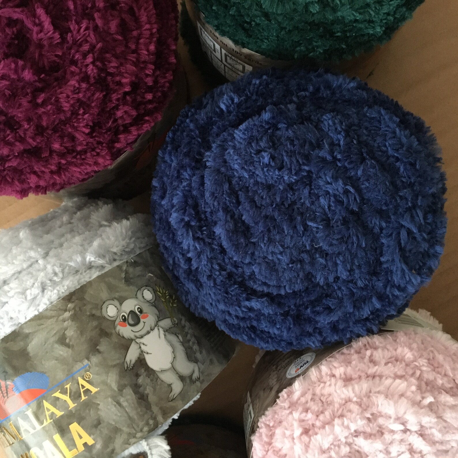 Himalaya Koala Fluffy Yarn.chunky Yarn.bulky Yarn.baby Soft | Etsy
