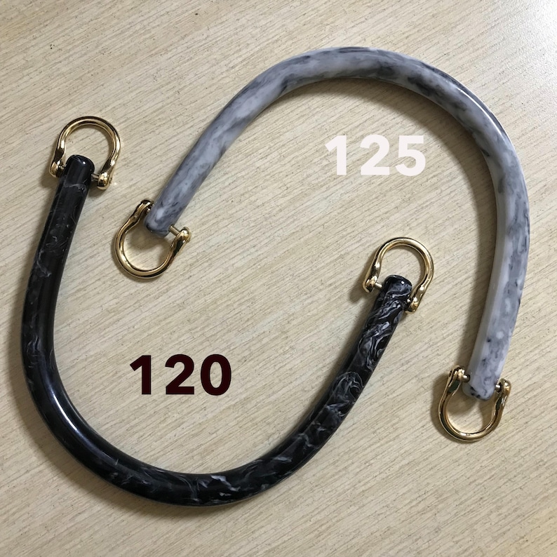 Acrylic Purse Handles, Resin Handbag Handles, DIY Bag Handles (set of 2 ...