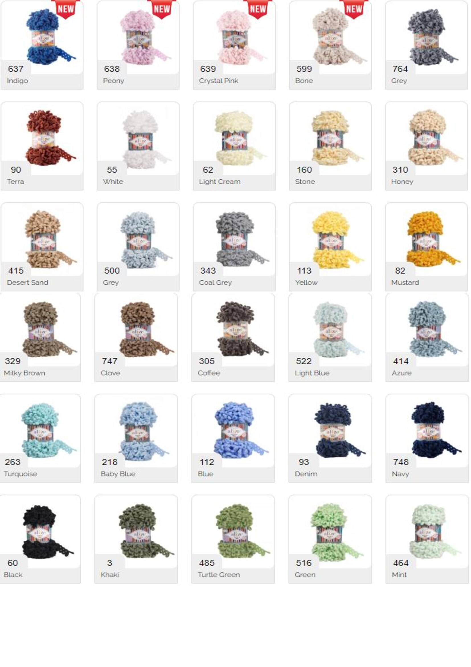 Alize Puffy Fine Soft Yarn 100% Micro Polyester Baby Yarn - Etsy