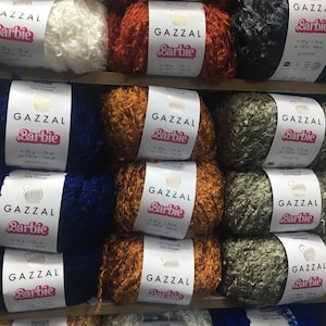 NEW Gazzal Barbie Yarn - Etsy