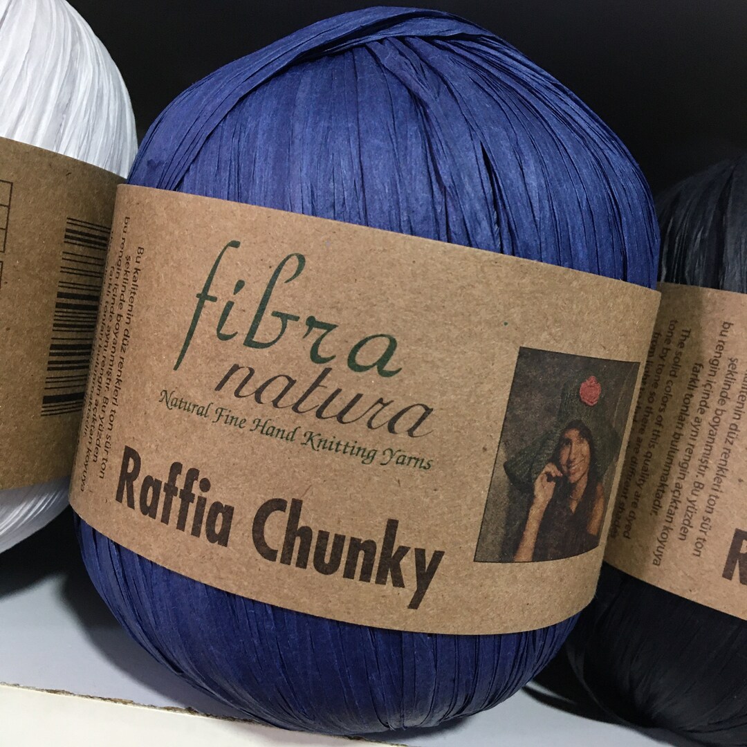 HIMALAYA RAFFIA CHUNKY Yarn,paper Yarn,hot Yarn,100gr /3.5oz, - Etsy