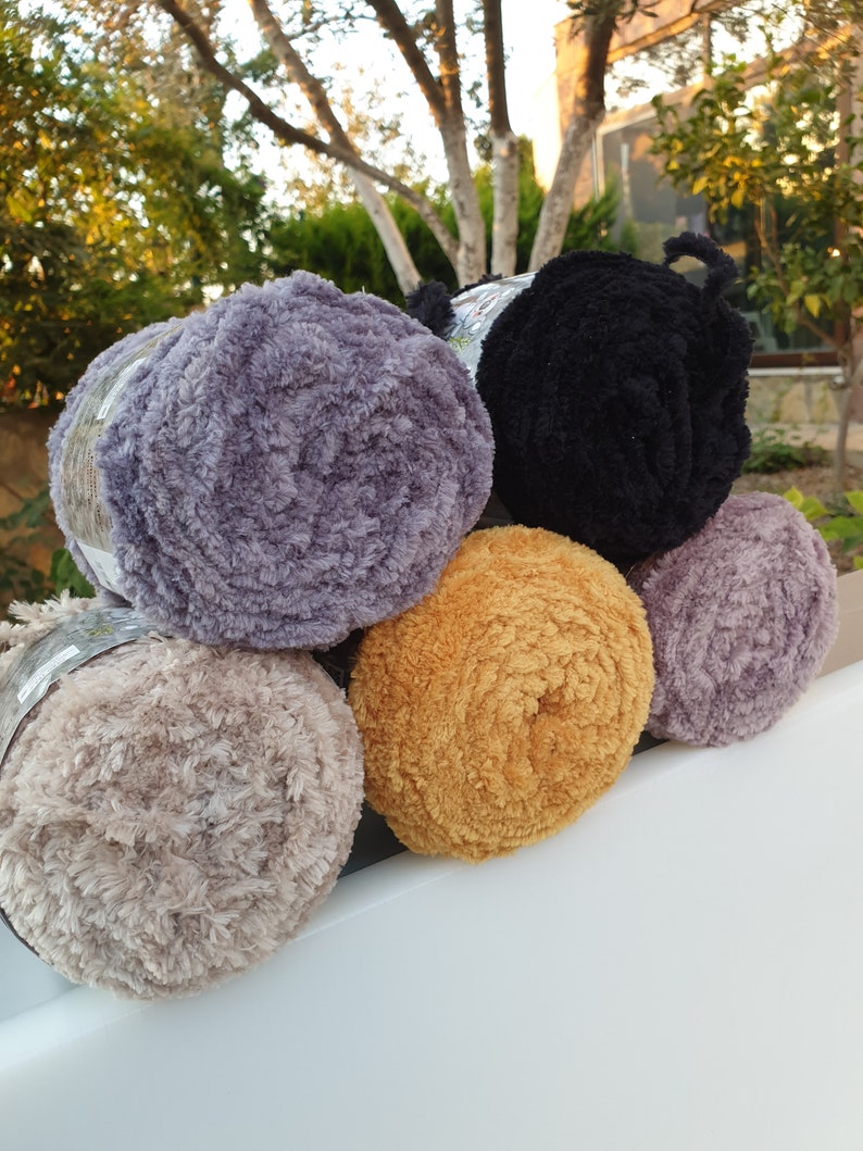 Himalaya Koala Fluffy Yarn.chunky Yarn.bulky Yarn.baby Soft - Etsy Israel