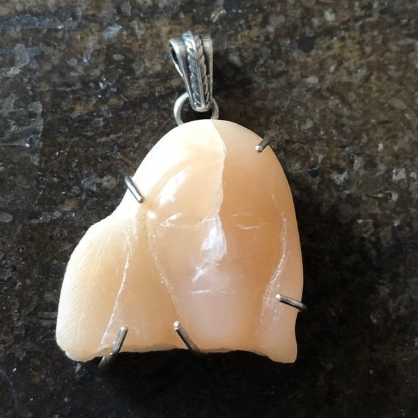 Alabaster Necklace - Etsy