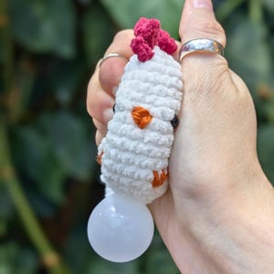 Crochet Chicken Fidget Toy Pattern, DIY Amigurumi Bird Tutorial ...