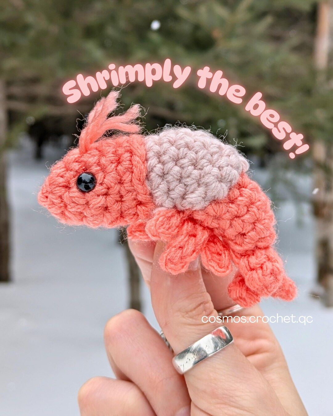 Shrimp Amigurumi Pattern - Quick and Fun Crochet Pattern - Printable ...