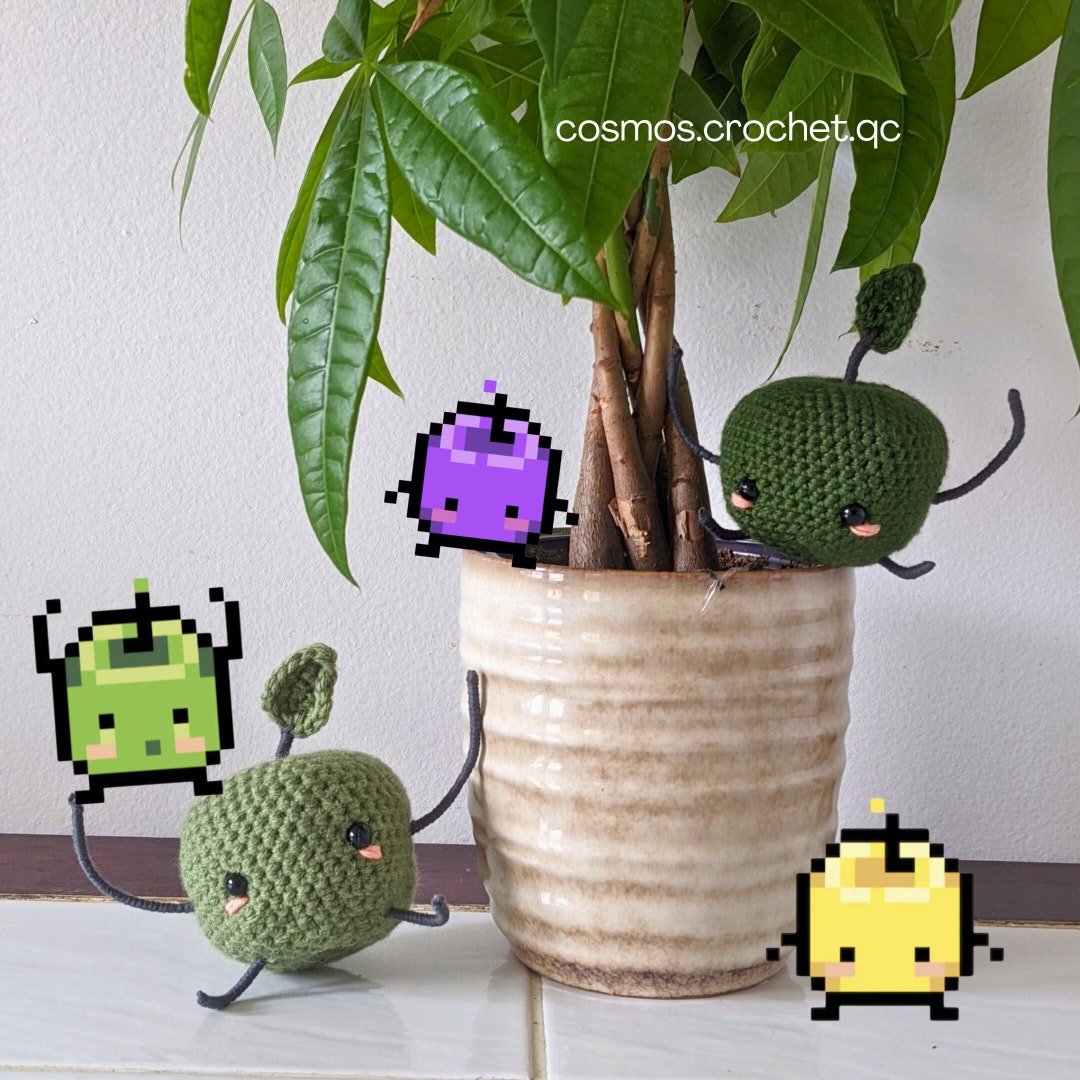 Junimo Crochet Pattern Stardew Valley Cute Amigurumi Bonus Pattern ...