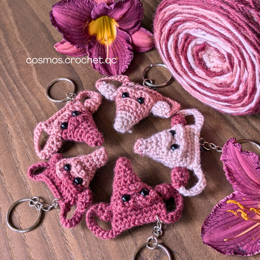 Crochet Uterus Pattern, Women's Health Craft, Female Reproductive ...