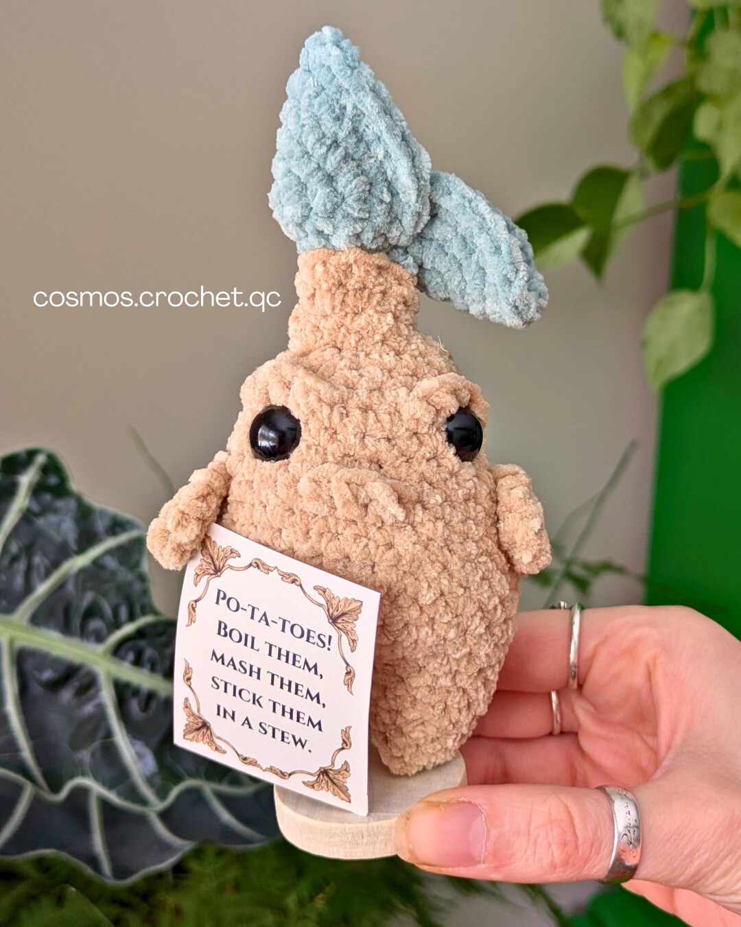Crochet Potato Pattern – Sam the Spud Amigurumi (PDF Pattern) - Etsy UK