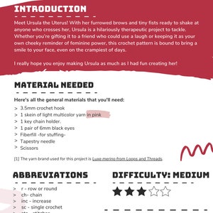 Crochet Uterus Pattern, Women's Health Craft, Female Reproductive ...