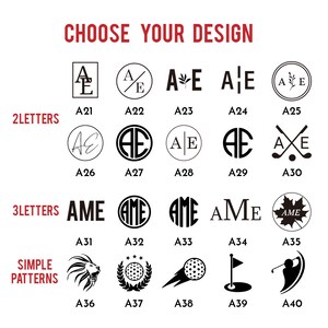 Custom Personalized Golf Ball Stamp, Pre-inked Golf Ball Stamp, Metal ...