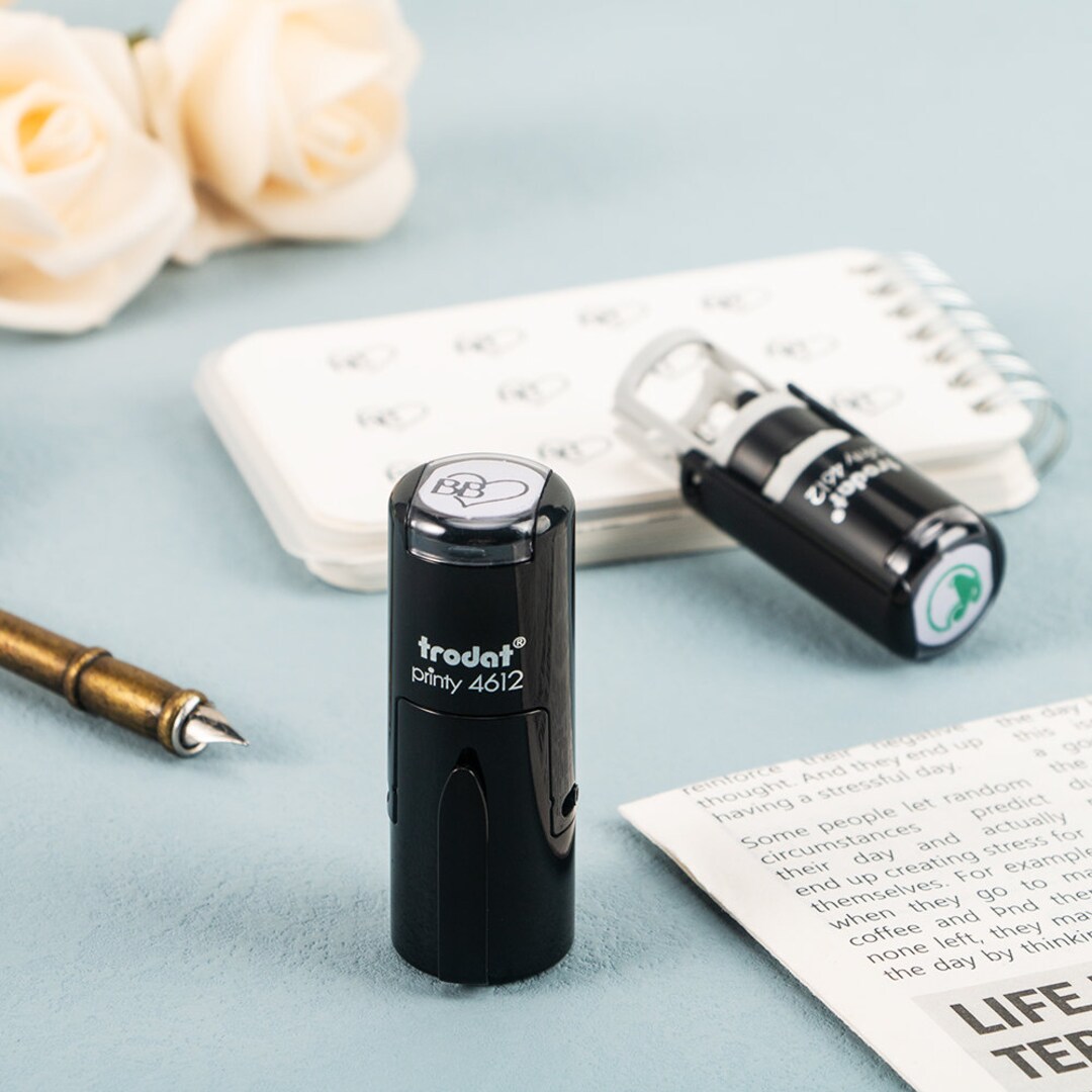 Custom Loyalty Card Stamp, Custom Mini Stamp With 28ml Ink, Self Inking ...