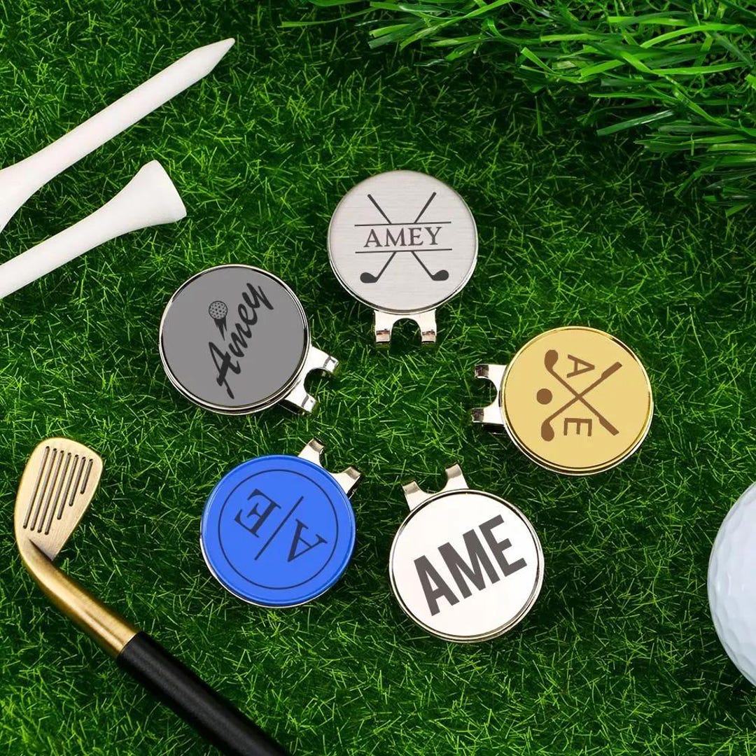 Magnetic Ball Marker, Custom Golf Ball Marker, Custom Hat Clip, Custom ...