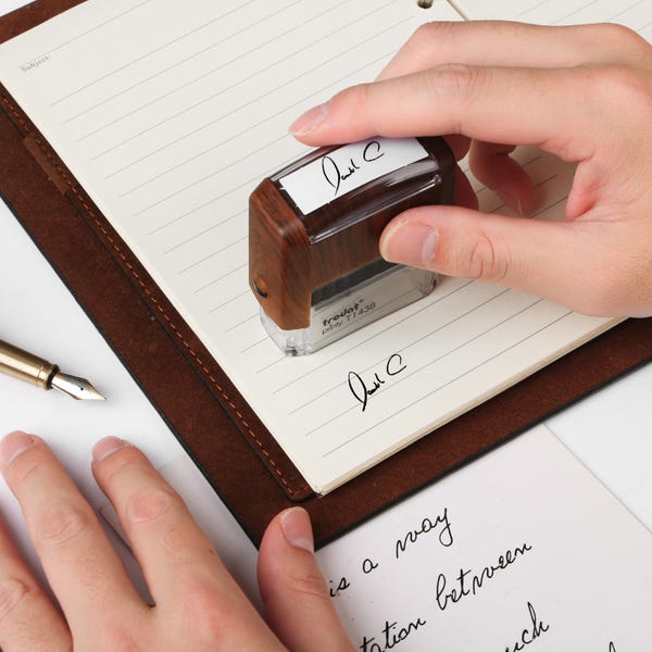 Handwritten Stamp - Etsy