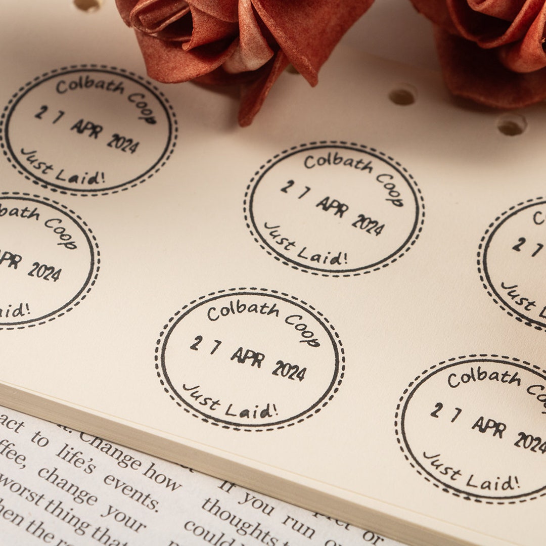 Custom Adjustable Date Stamp, Custom Personalized Date Stamp, Business ...