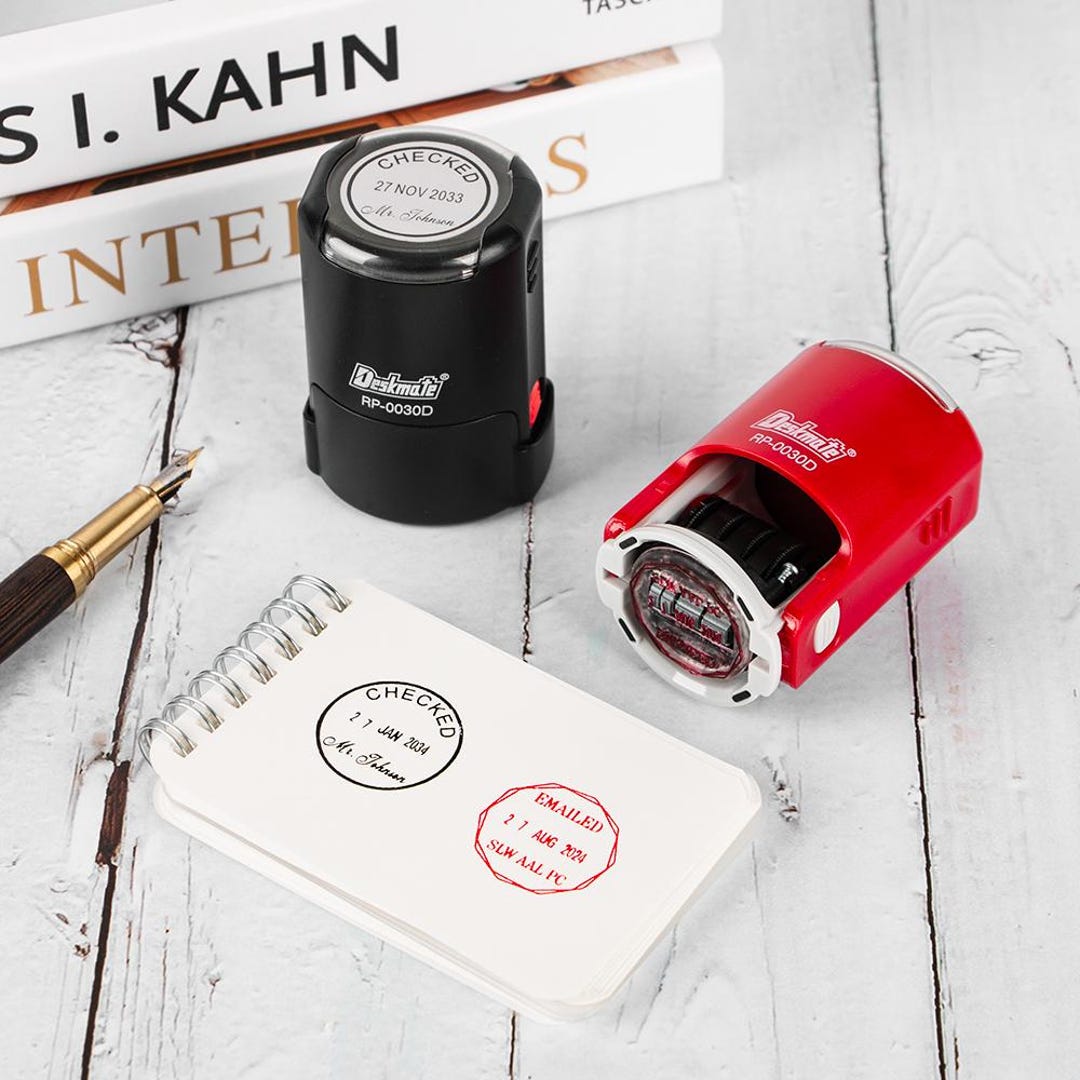 Custom Adjustable Date Stamp, Adjustable Date Stamp, Custom Teacher ...