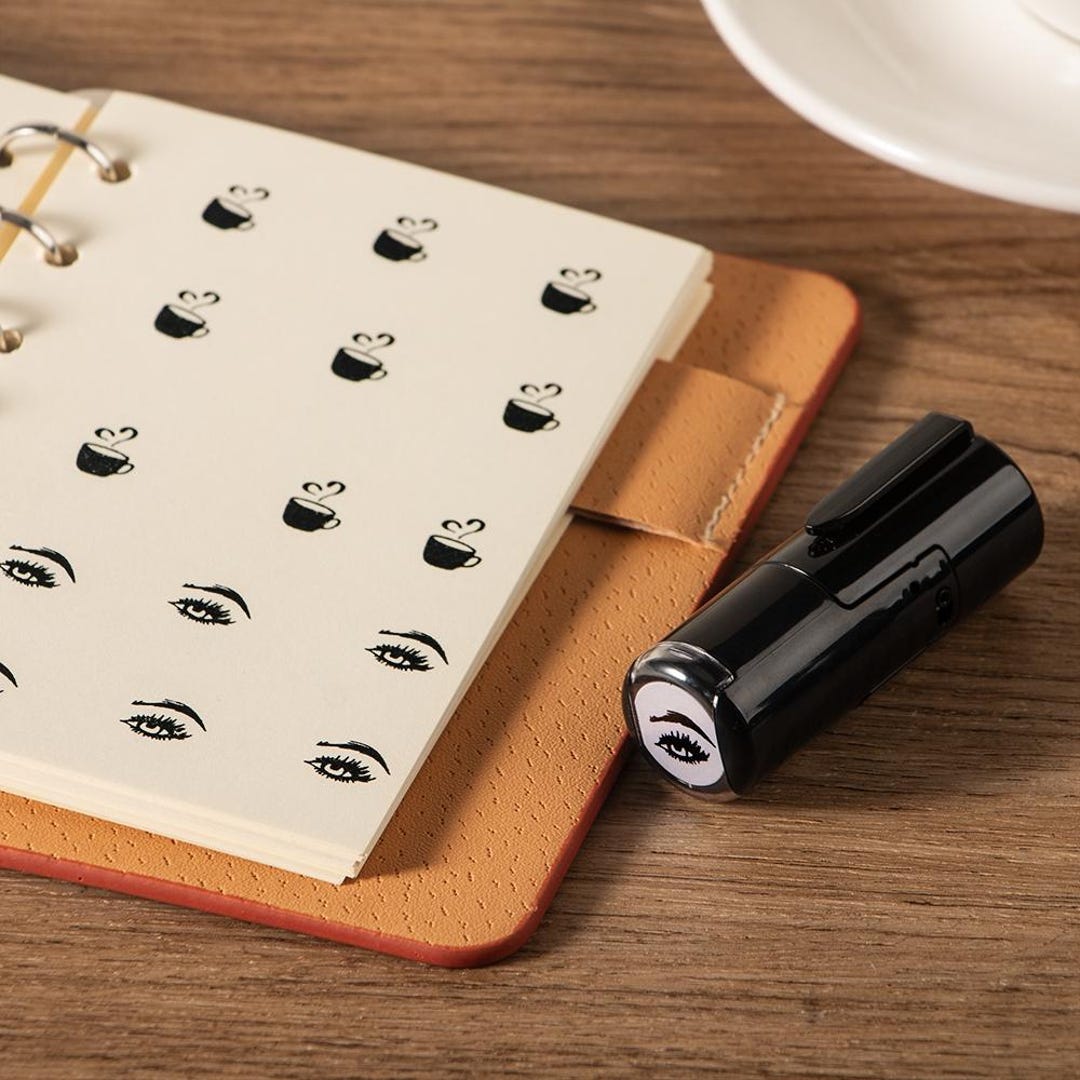 Custom Mini Stamp With Ink, Custom Loyalty Card Stamp, Custom Mini ...