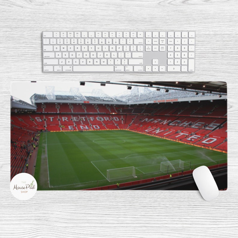 Manchester United Mouse Pad Stadium Football Gifts Him Men - Etsy