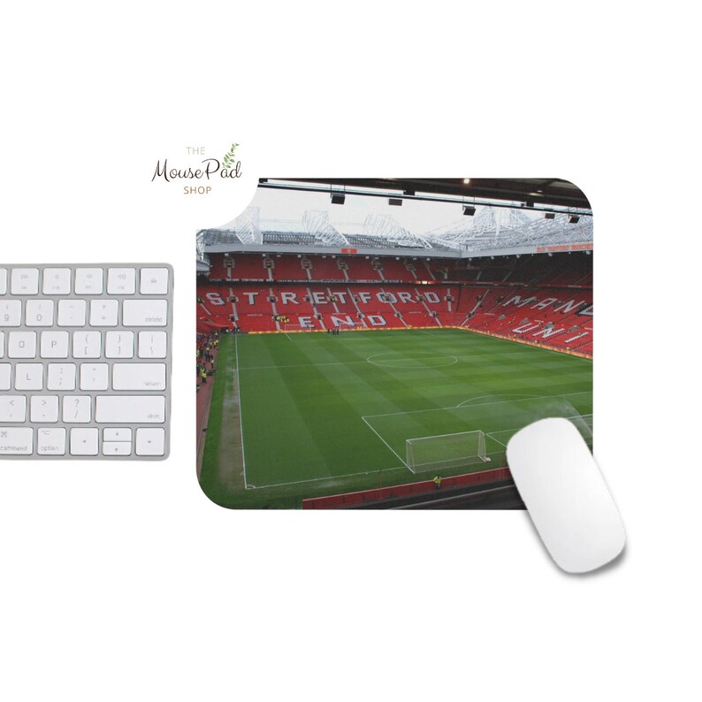 Manchester United Mouse Pad Stadium Football Gifts Him Men - Etsy