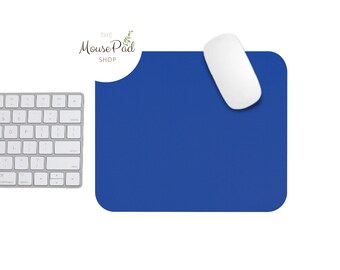 Blue Mouse Pad - Etsy