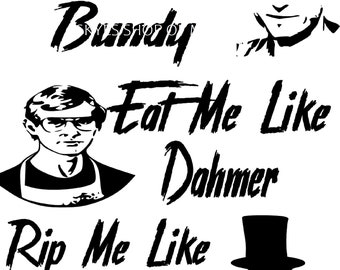 Jeffery Dahmer Svg | Etsy