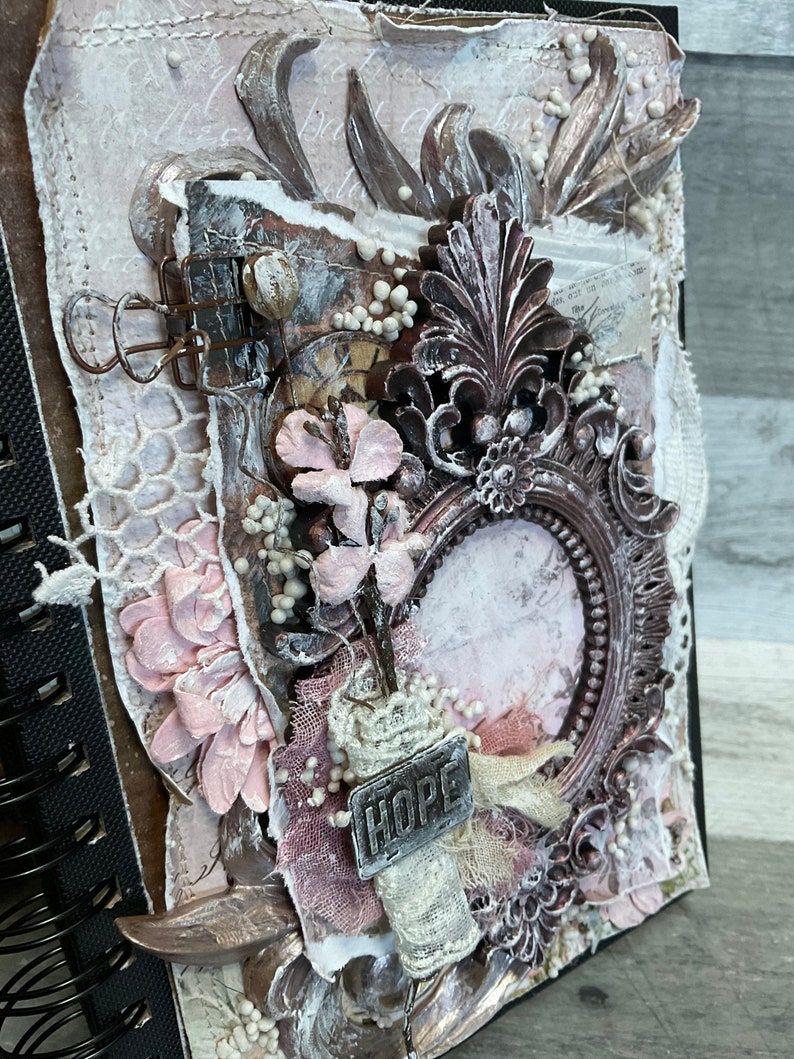 Handmade Altered Book Journal Sketchbook: Mixed Media Junk - Etsy