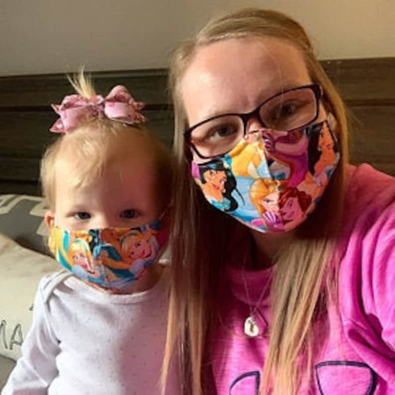 Toy Story 3ply Adjustable Face Mask W/ Nose Wire Washable: | Etsy