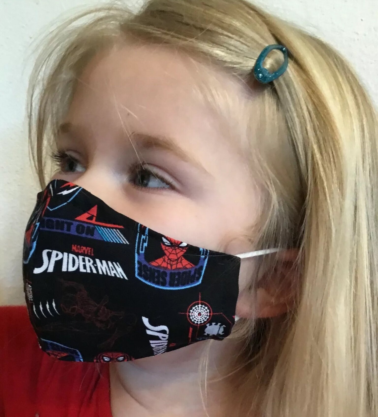 Marvel Spiderman 3ply Adjustable Face Mask W/ Nose-wire - Etsy