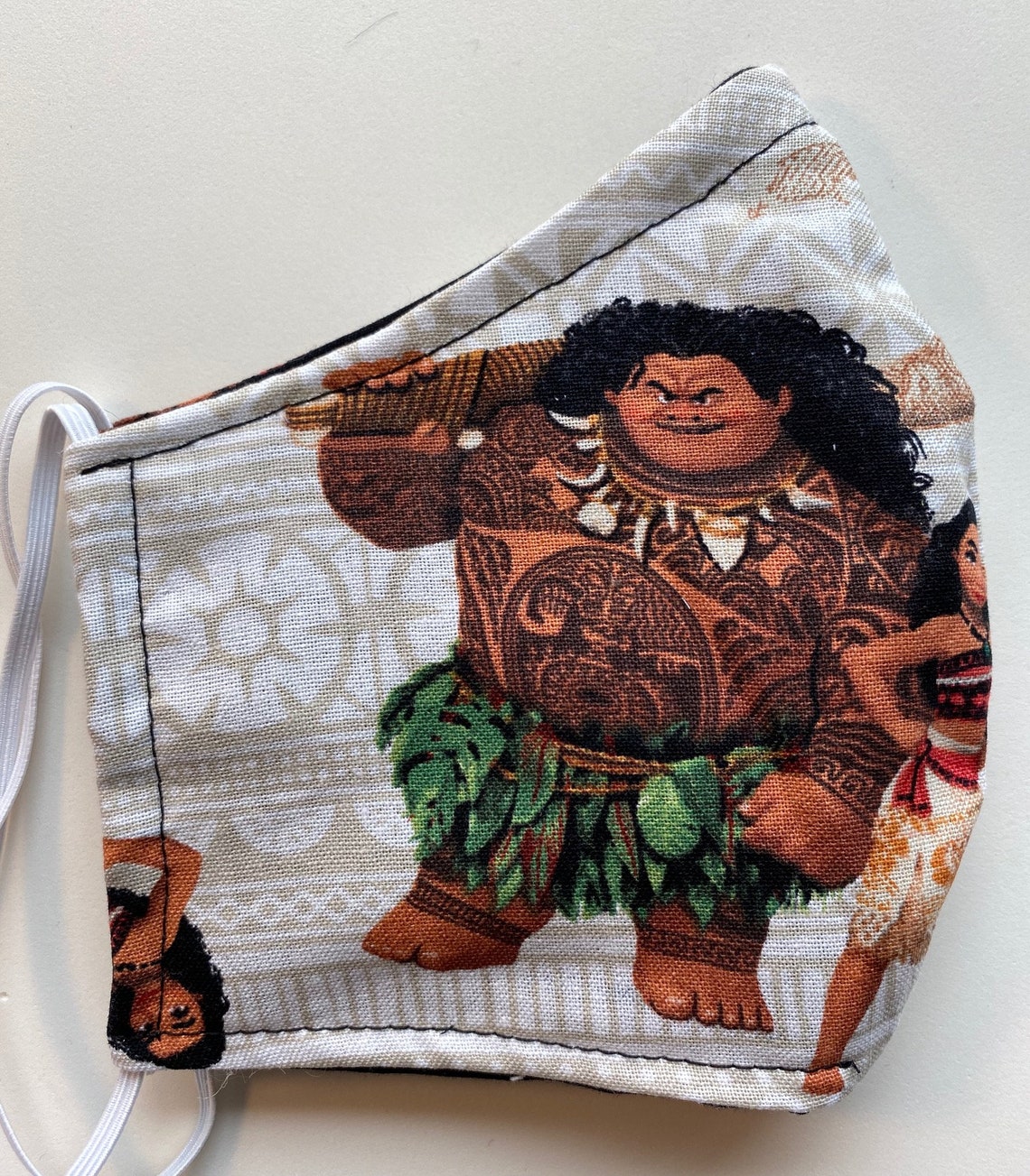 Moana 3Ply Adjustable Face Mask w/ Nose Wire FAST SHIPPING | Etsy