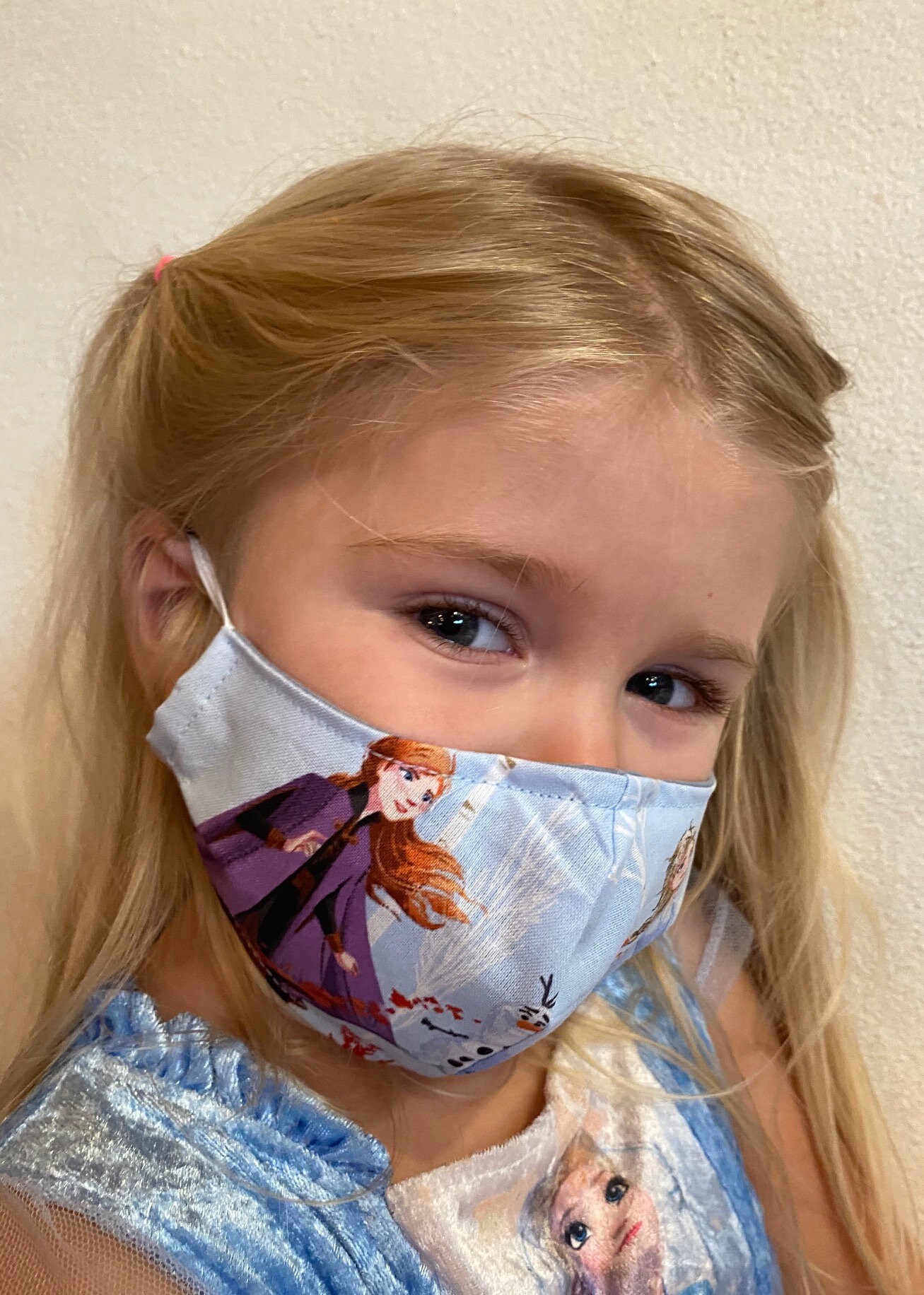 Frozen 2 Elsa and Anna 3Ply Adjustable Mask w/ Nose Wire | Etsy