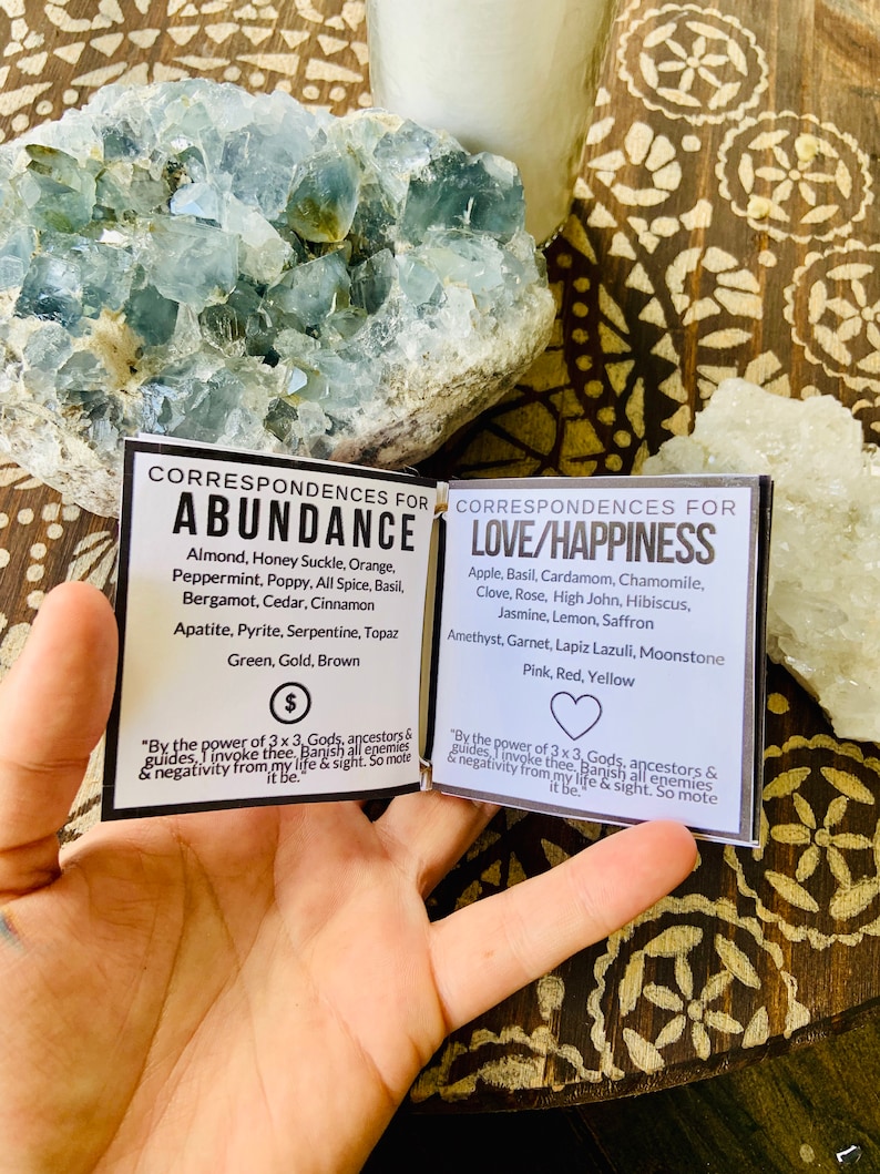 Mini DIY Travel Spell Book - Etsy