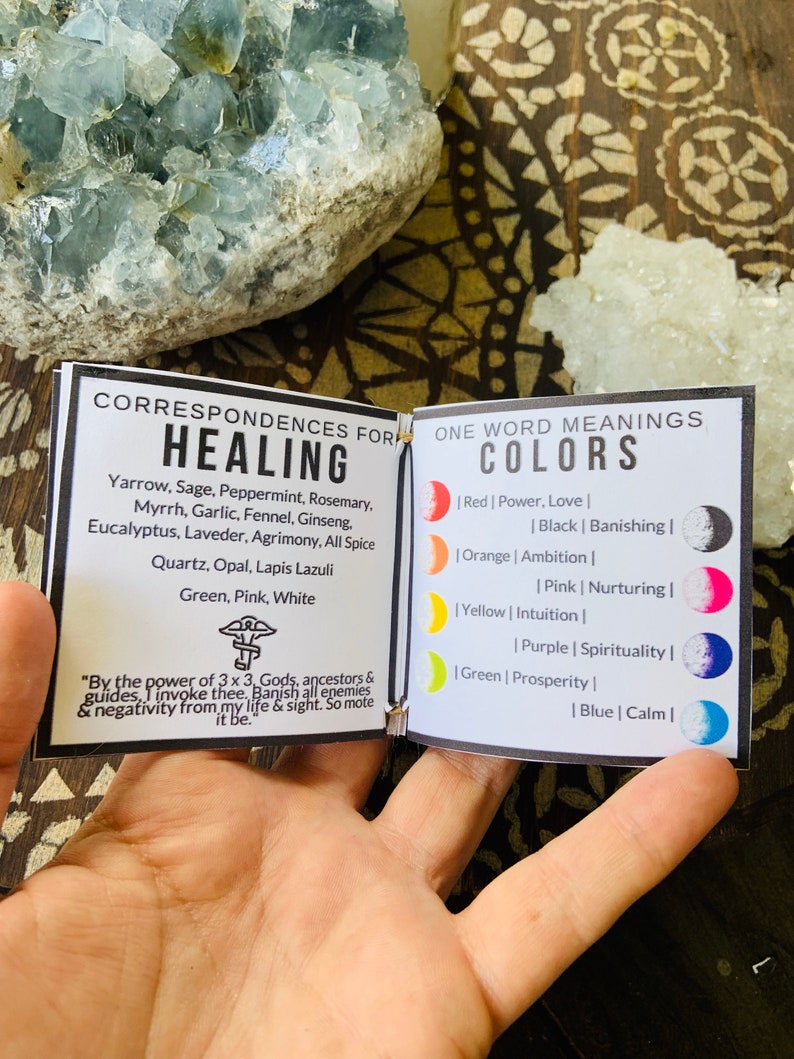 Mini DIY Travel Spell Book - Etsy