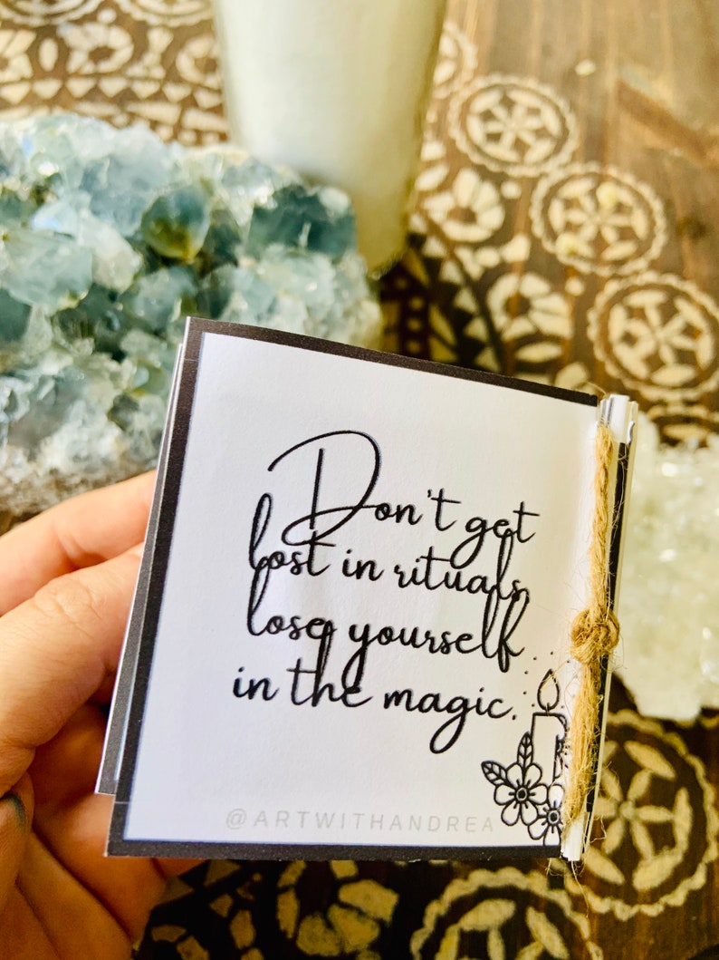 Mini DIY Travel Spell Book - Etsy