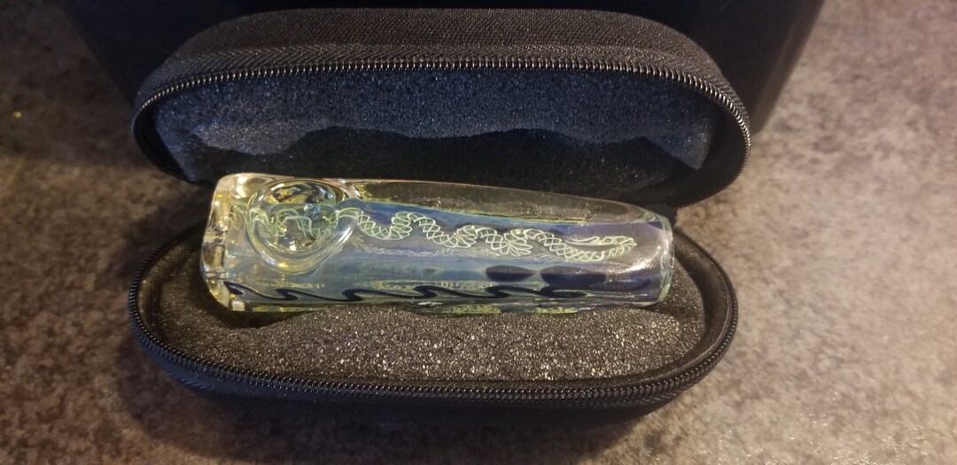 Handmade Square Rectangle Glass Tobacco Smoking Pipe Comes With Free ...