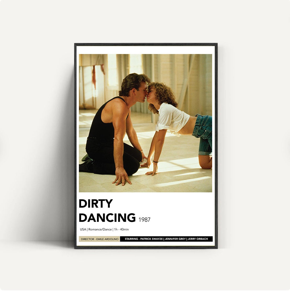 Original Dirty Dancing Movie Poster