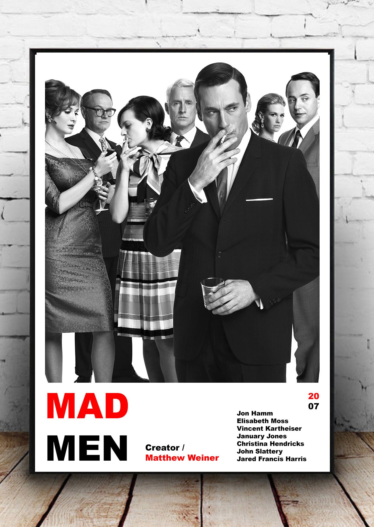 Mad Men Season 2 Poster Mad Men Season 2 Poster