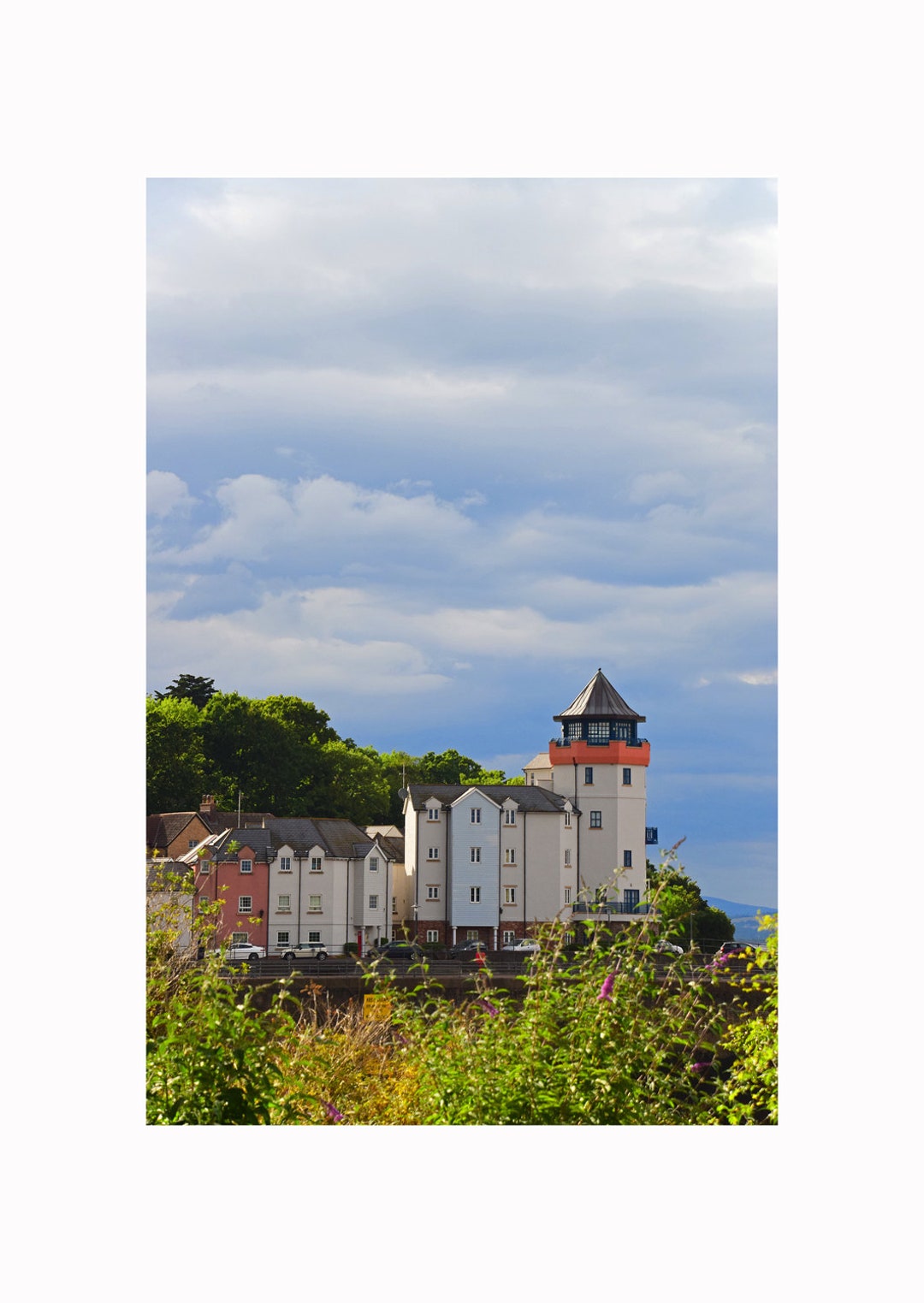Octagonal Tower Portishead Marina - Etsy
