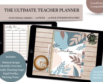 Teacher Planner 2023 - Etsy