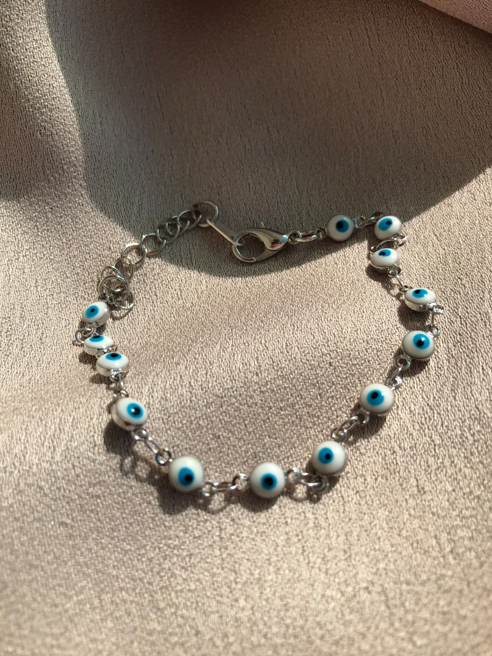 Evil Eye Beads Bracelet Blue Eye Protection Bangles Turkish - Etsy