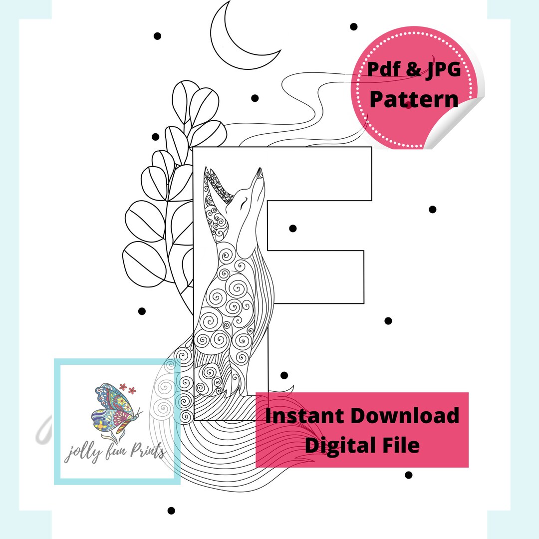 Paper Quilling Art Pattern for Uppercase and Lowercase of Letter F ...
