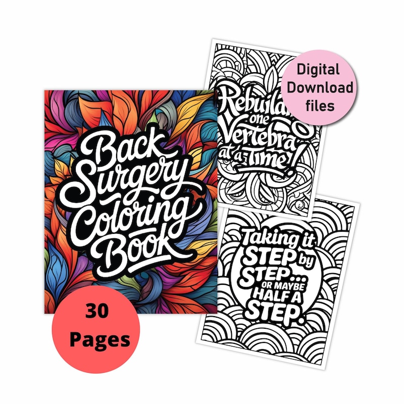 Recovery Coloring Pages - Etsy