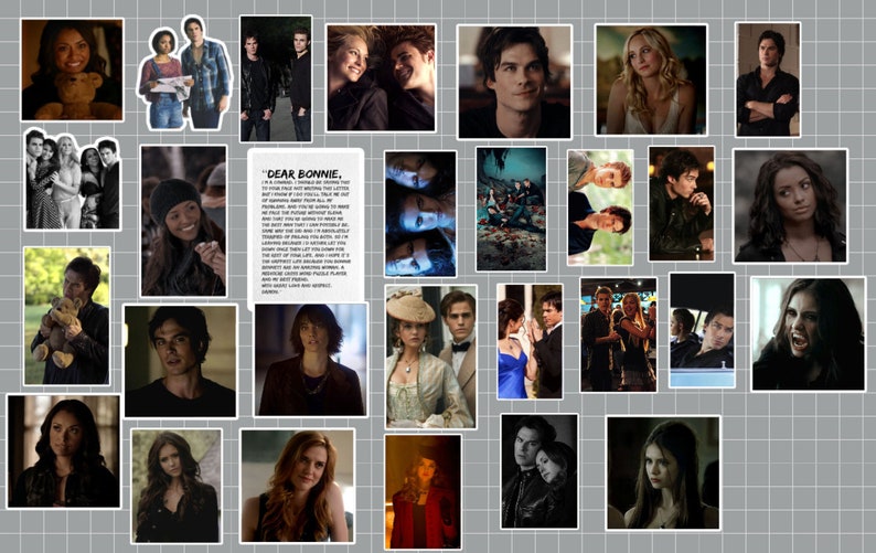 The Vampire Diaries Inspired Stickers (pack of 29) - Etsy