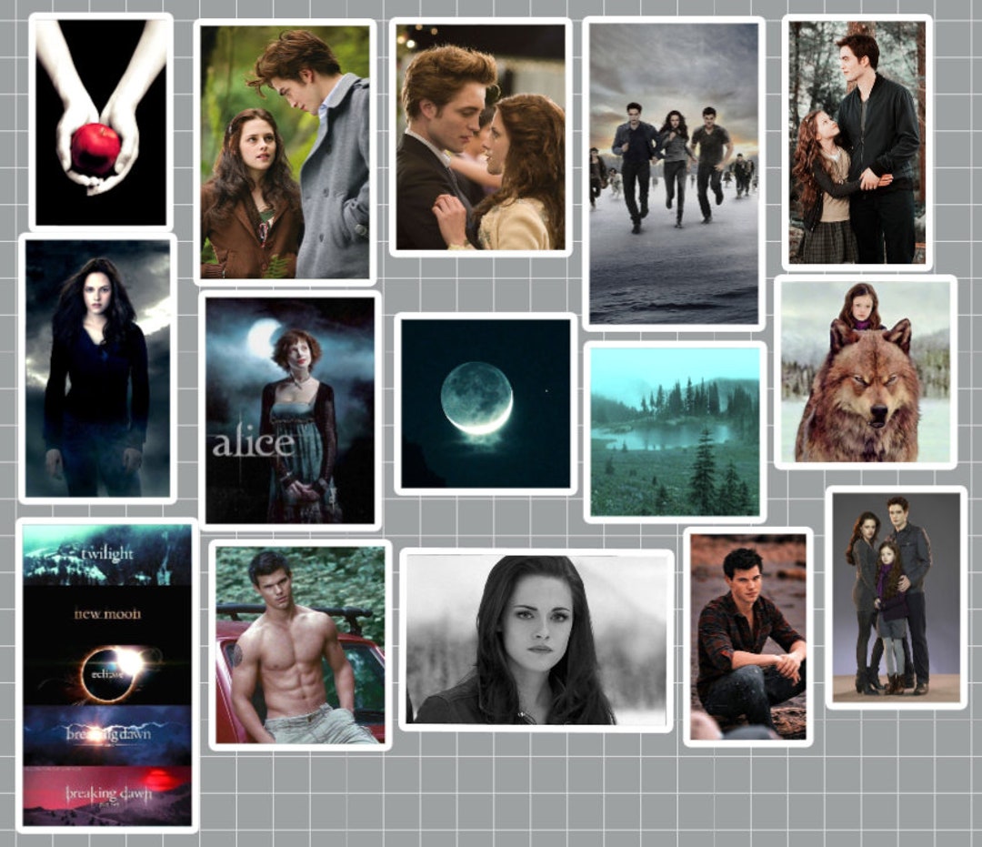 28 Twilight Inspired Stickers/ Laptop/ Scrapbook/ Water Bottle - Etsy