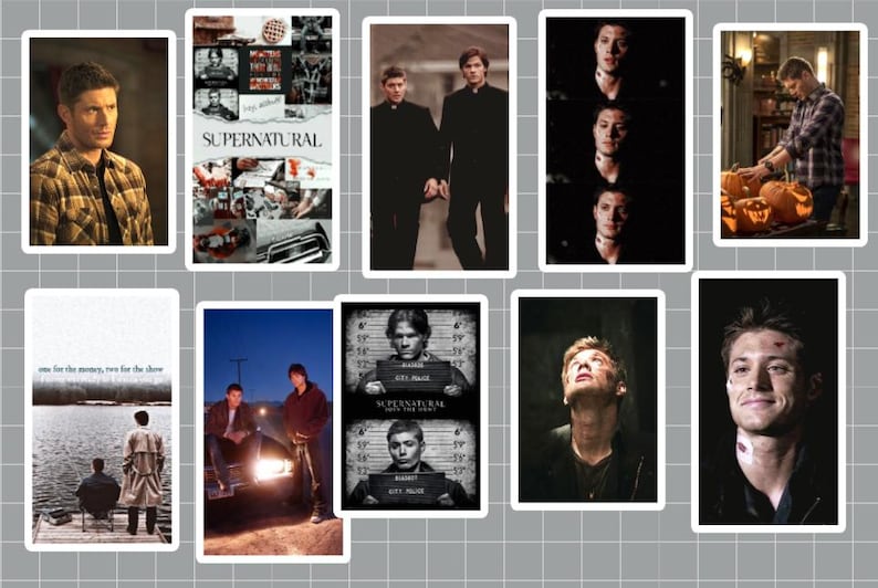Pack of 20 Supernatural Series Inspired Stickers - Etsy