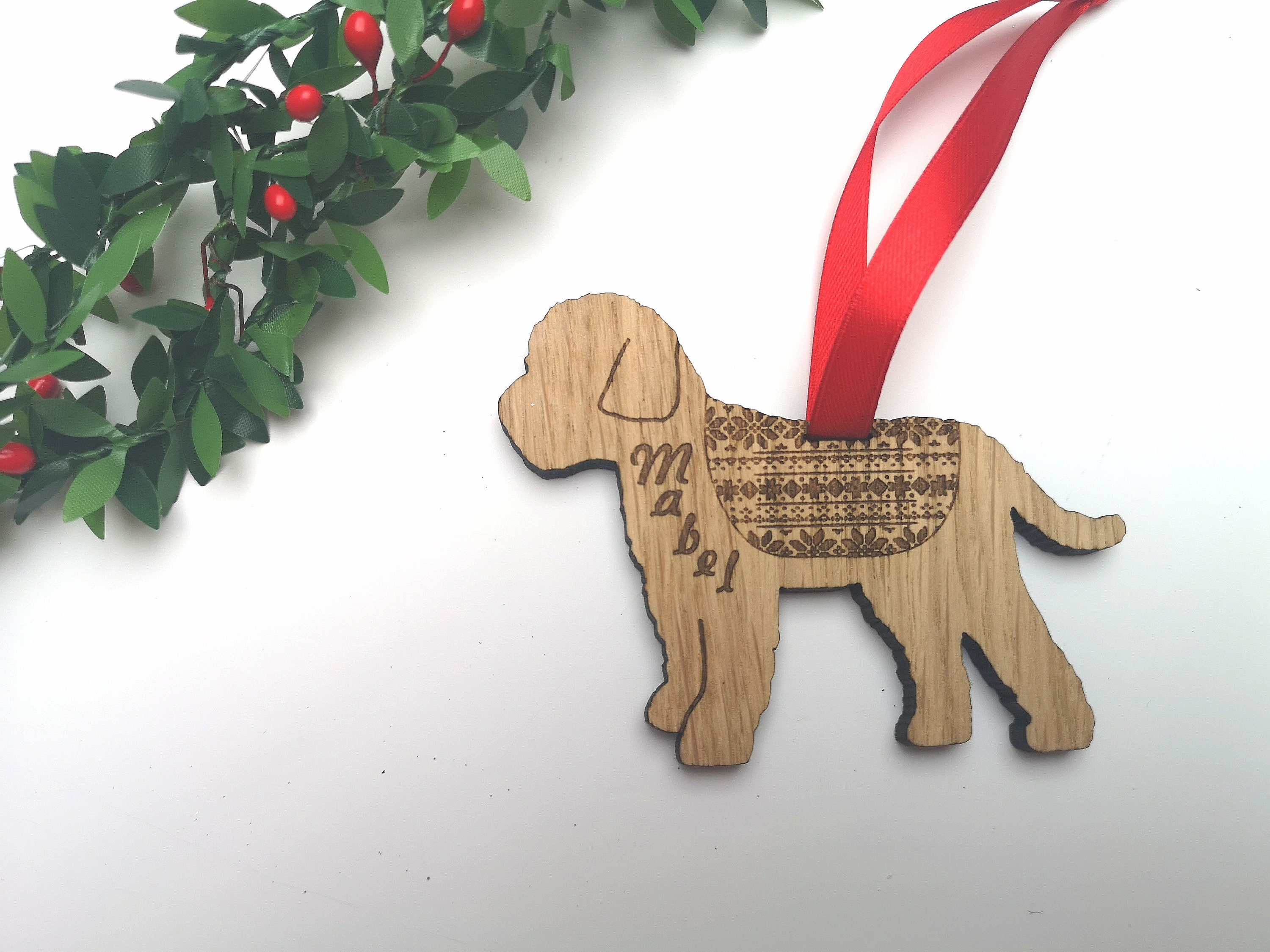 Dog Ornament Dog Christmas Ornament Cockapoo Ornament | Etsy UK