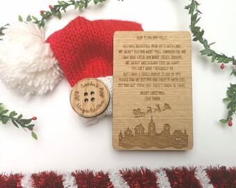 Santa's Lost Button Personalised Christmas Magic - Etsy UK