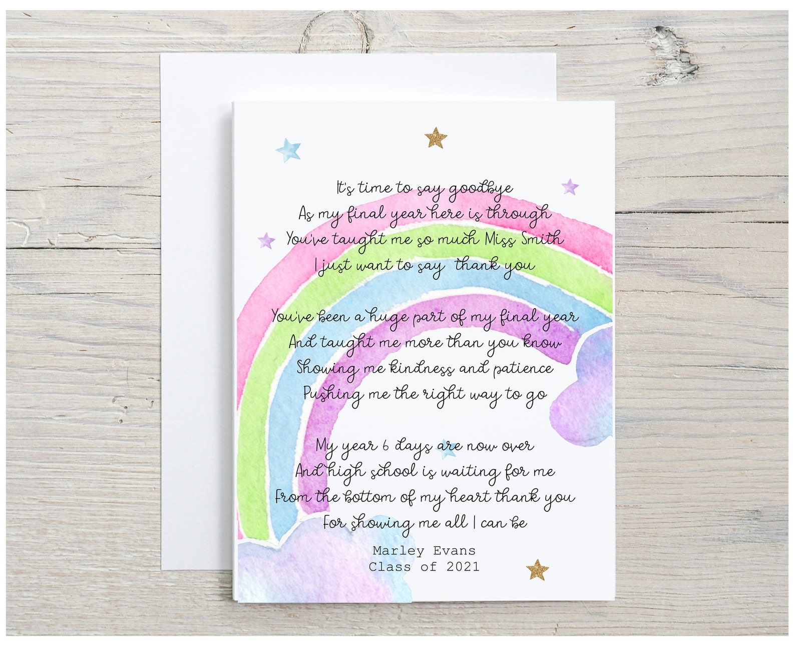 Last Day Of Primary School Card Last Day Of Year 6 Card Etsy Last Day Of Primary School Card Last Day Of Year 6 Card Etsy
