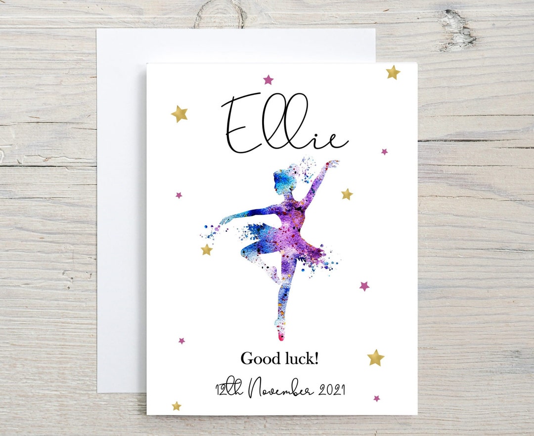 Dance Show Card, Good Luck on Your Dance Show, Well Done Dance Show ...